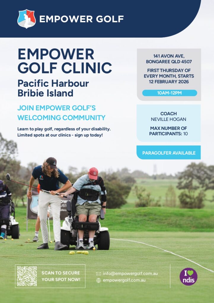 **FREE** Come & Try Disabled Golf Clinic ~ Bribie Island - 101.5 FM